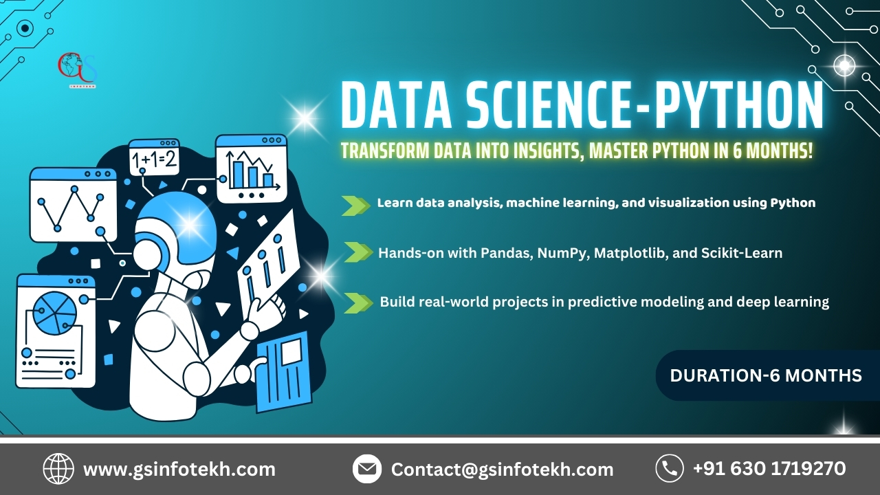 Best Data Science Python Course In India Learn Fast